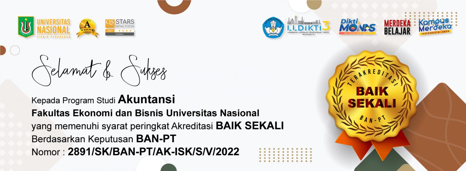 Selamat Dan Sukses Kepada Program Studi Akuntansi Atas Nomenklatur Status Peringkat Akreditasi ...